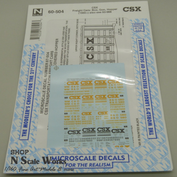 Microscale Decal Set 60-504